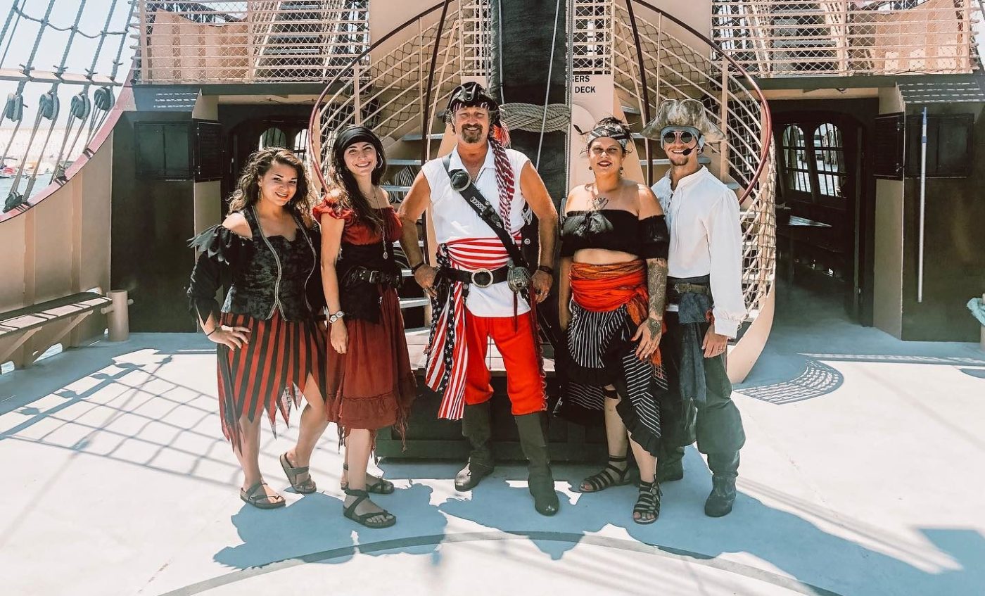 Meet Our Crew | Buccaneer Pirate Cruise